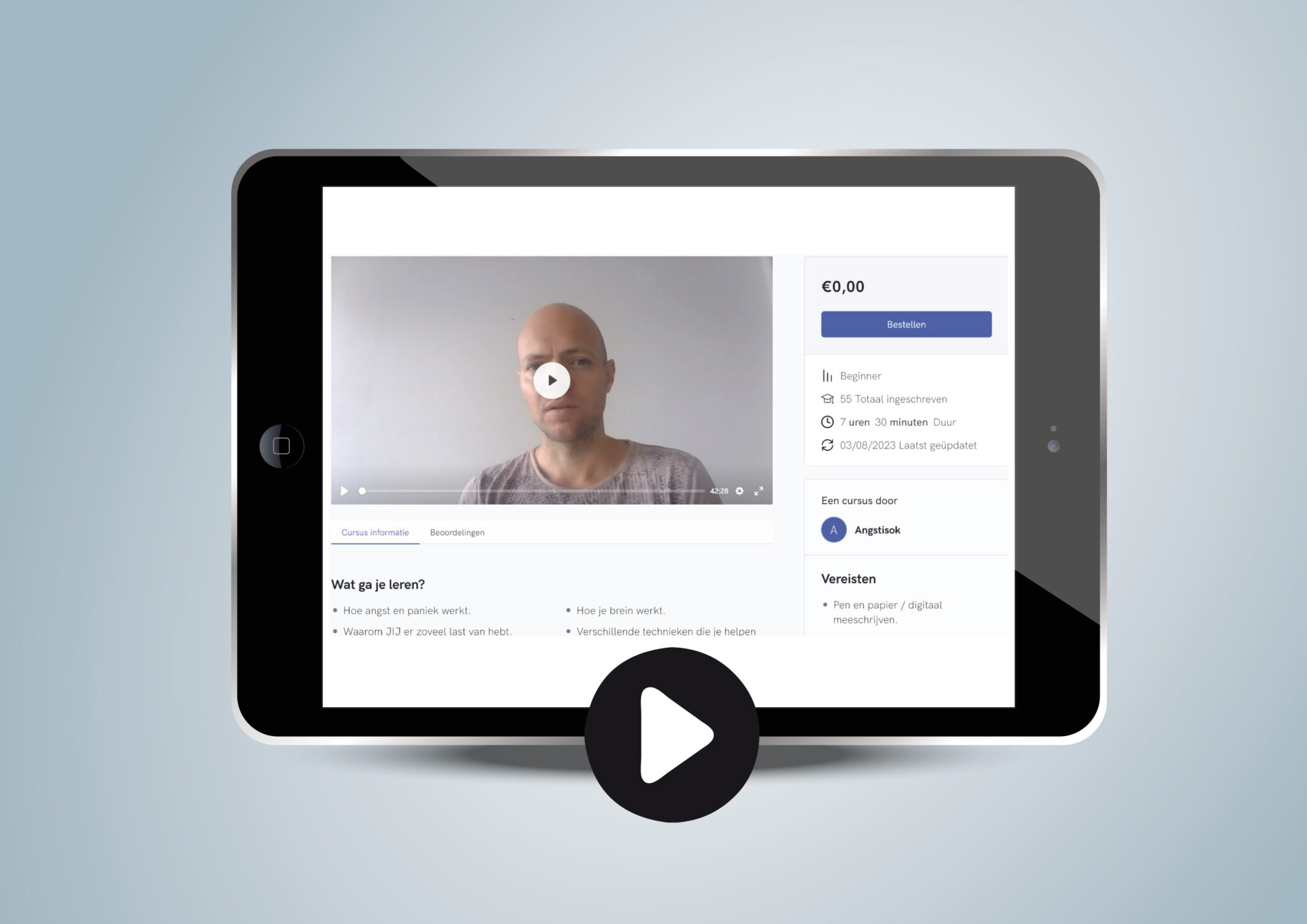 Stilte oude methode versie 2 - Angst is OK.nl